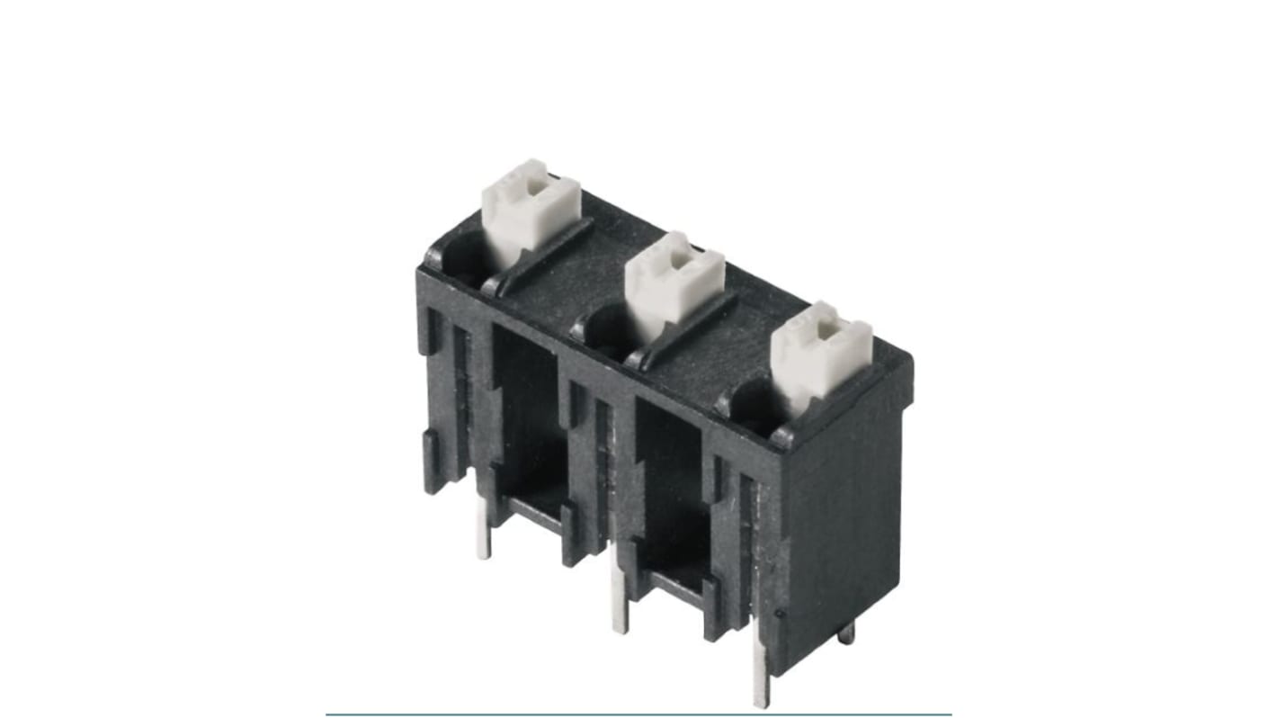 Weidmuller LSF 4-pin Terminal Block Connector, 7.62mm Pitch
